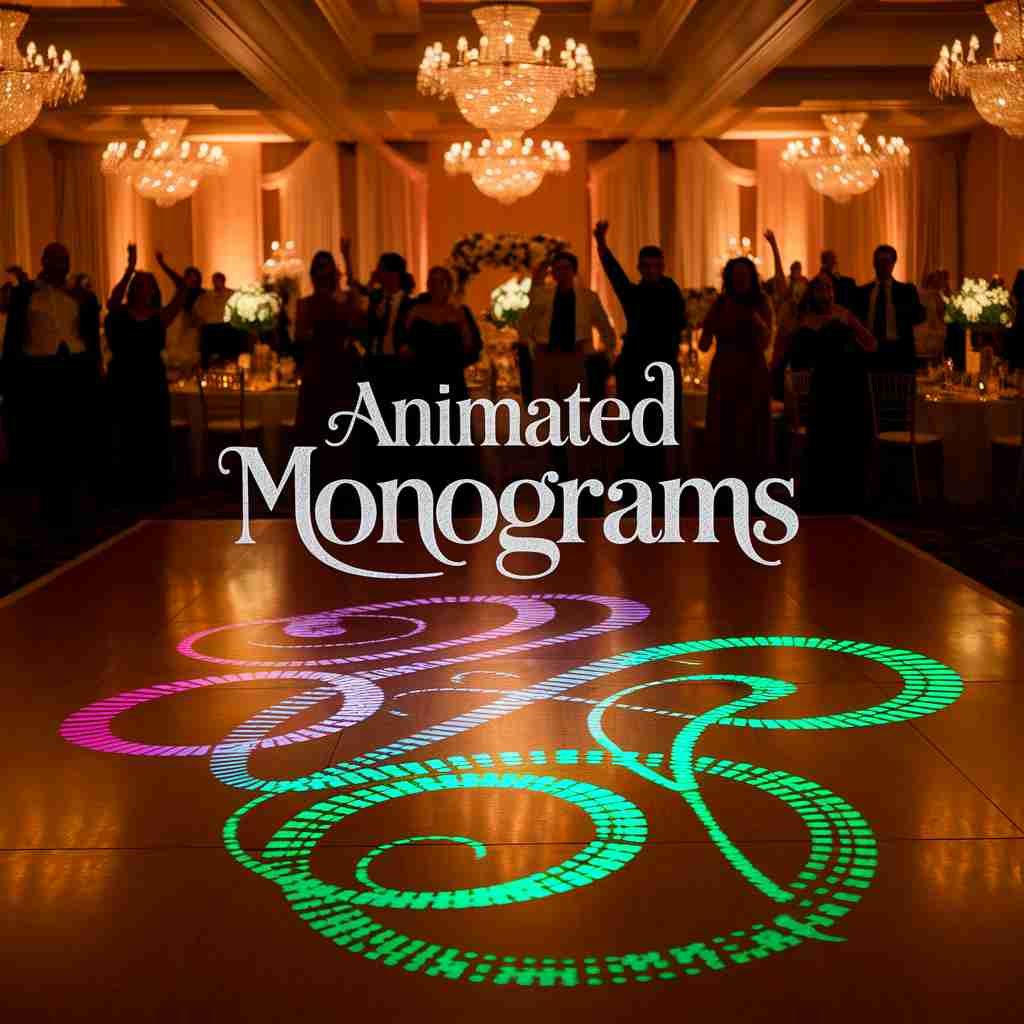 How Animated Monograms Are Revolutionizing Modern Events from Weddings ...