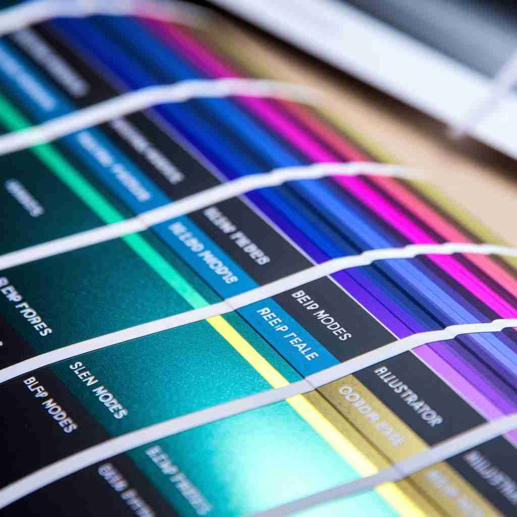 Illustrator Blend Modes for Print Metallic and Neon Looks Without Spot ...